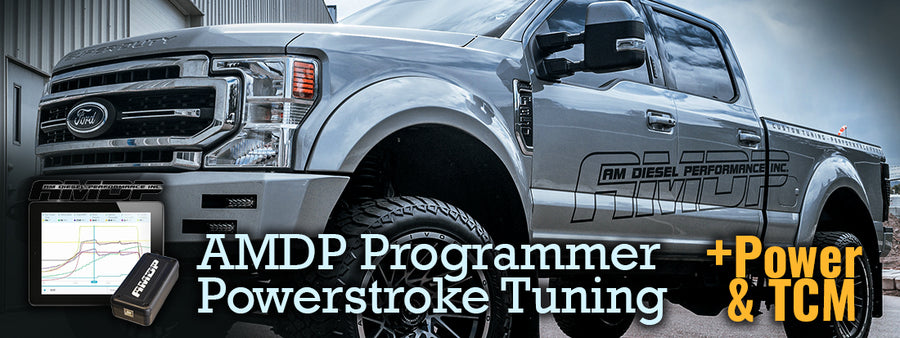 How To Tune Your 2022 Powerstroke w/ an AMDP Programmer - Added Power/