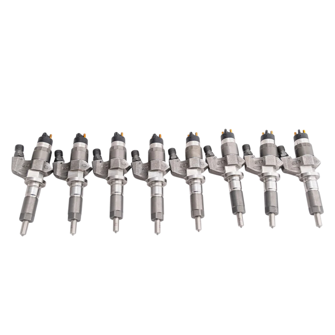 2001-2004 Duramax LB7 300% Over Injector Set SAC Nozzles (DDPNLB7-600 ...