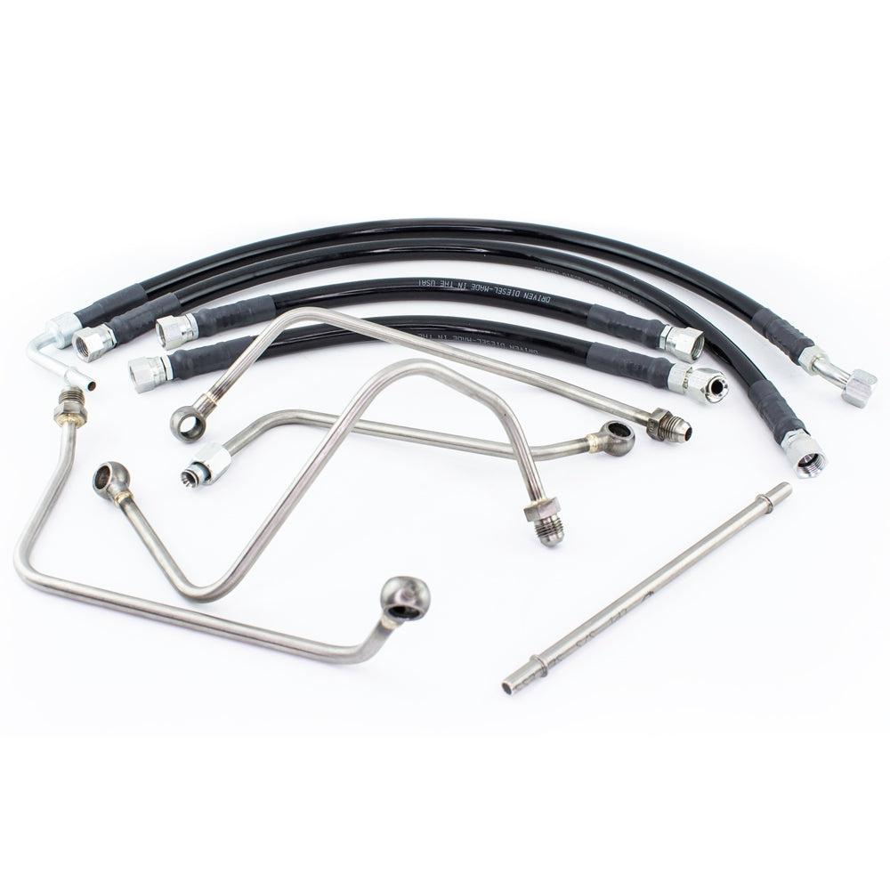 2003-2007 Powerstroke Fuel Bowl Delete Regulated Return Fuel System Kit ...