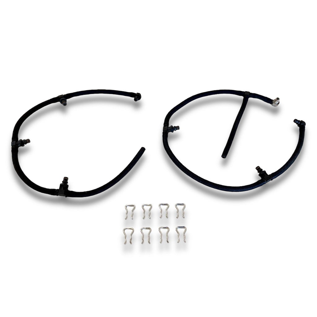 2004.5-2010 Duramax Fuel Injector Return Line & Clip Set (20249)