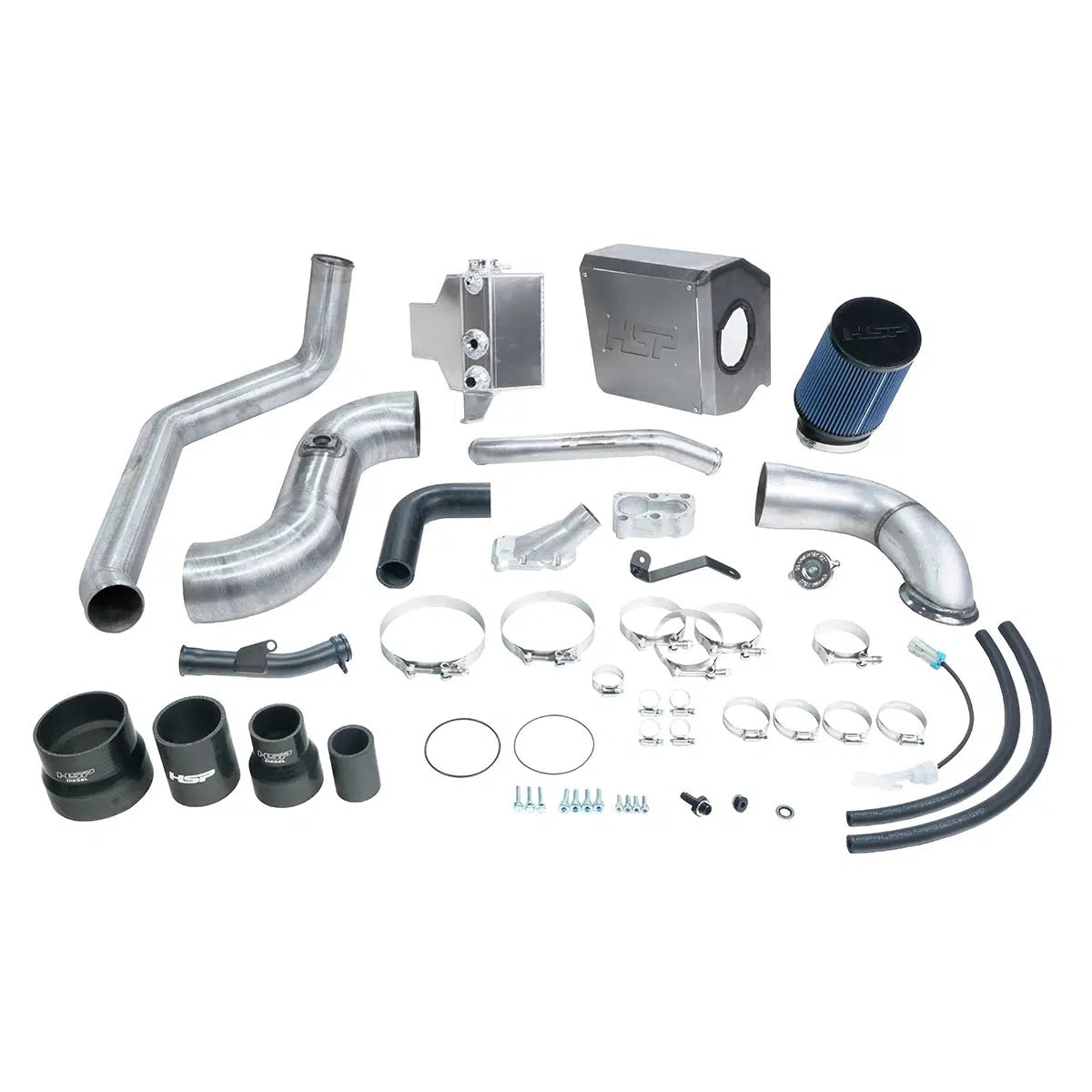 2006-2007 Duramax Deluxe No Bridge / Cold Side Bundle Kit (HSP-D-394-H