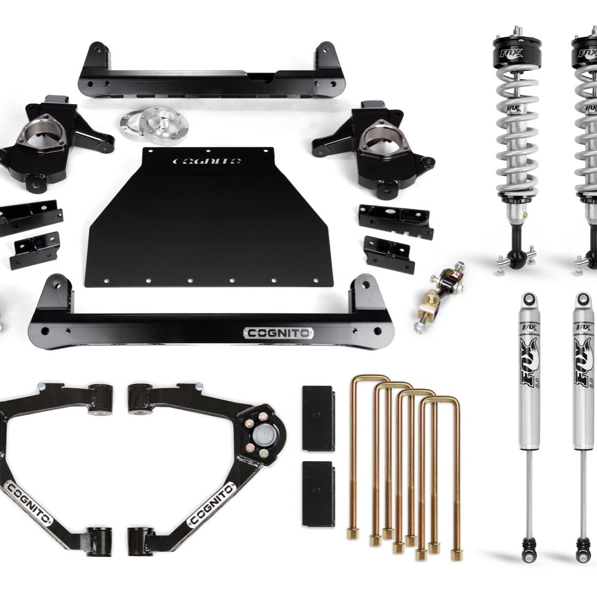 2007-2018 GM 1500 6" Performance Lift Kit W/ Fox 2.0 Shocks (210-P0960 ...