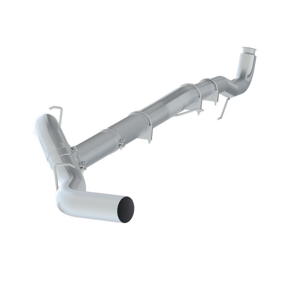 2011-2015 Duramax 5" Down Pipe Back Exhaust - No Muffler (C6048PLM)