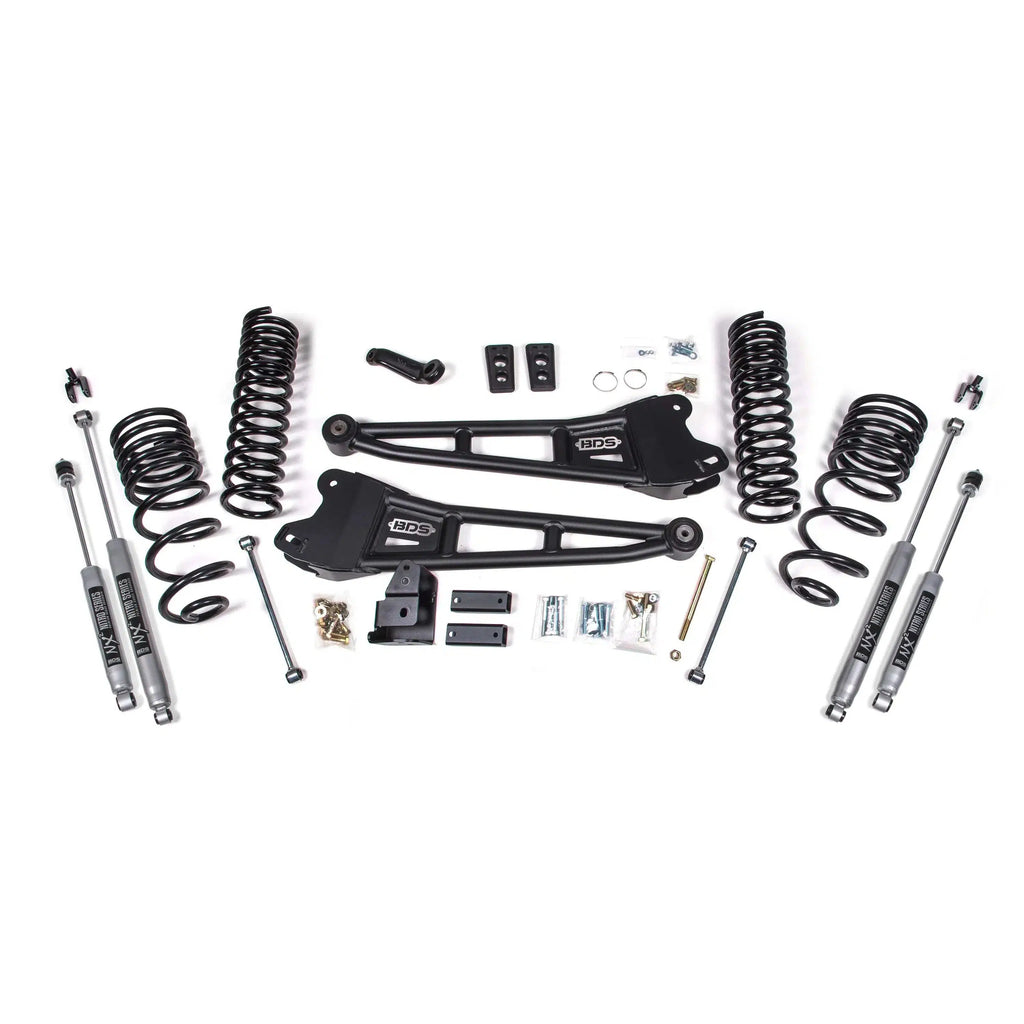 2014-2018 Cummins 4" Radius Arm Lift Kit (BDS1762H)