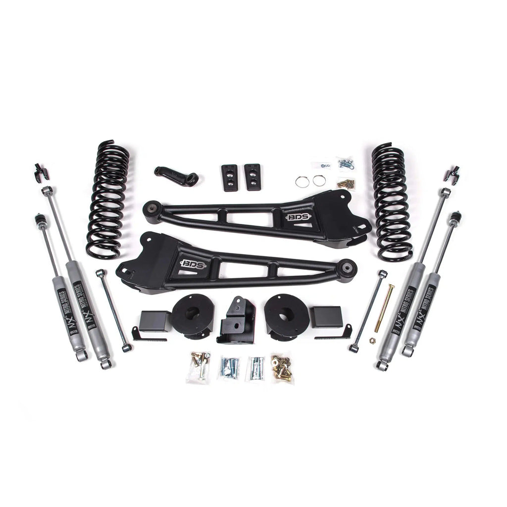 2014-2018 Cummins 4" Radius Arm Lift Kit (BDS1773H)