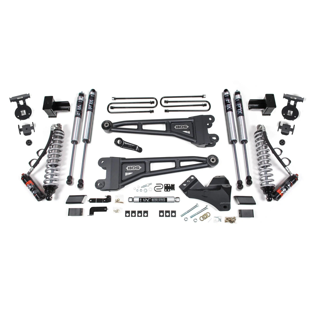 2017-2019 Powerstroke 4" Radius Arm Lift Kit (BDS1575FPE) – Dirty ...