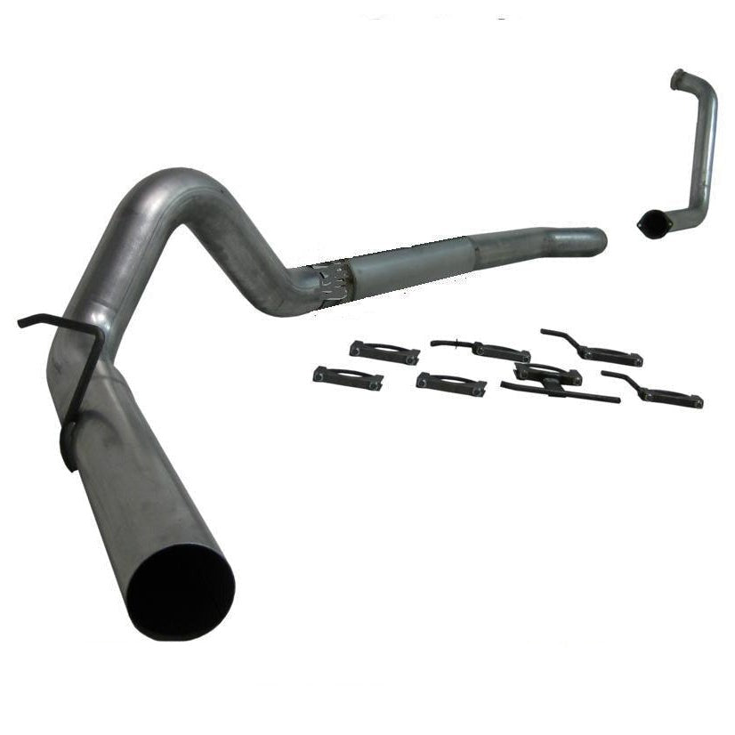 2017-2023 Duramax 4" SLM Series Downpipe Back Exhaust System w/ Muffle