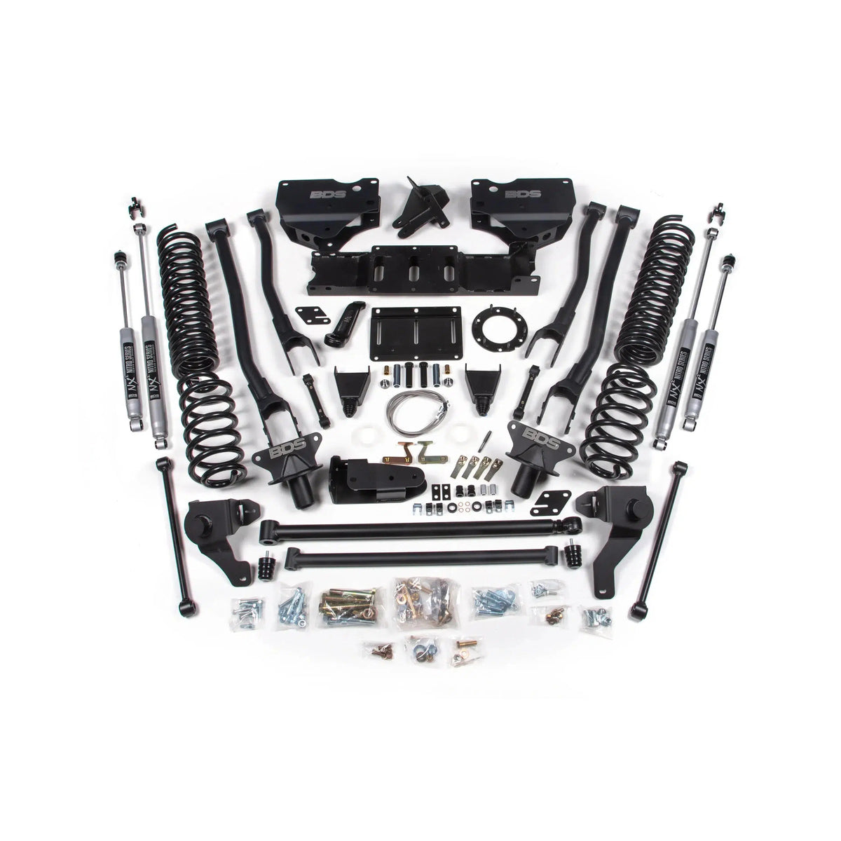 2019-2024 Cummins 8" 4-Link Lift Kit (BDS1727H) – Dirty Diesel Customs