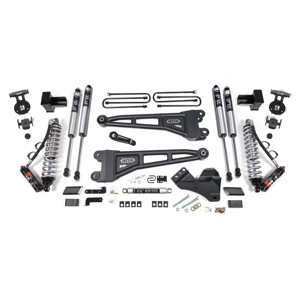 2020-2022 Powerstroke 4" Radius Arm Coilover Conversion Lift Kit (BDS1 ...