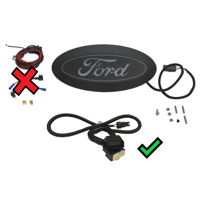 2021-2022 Powerstroke Quick Connect Harness for LED Emblems (529101)