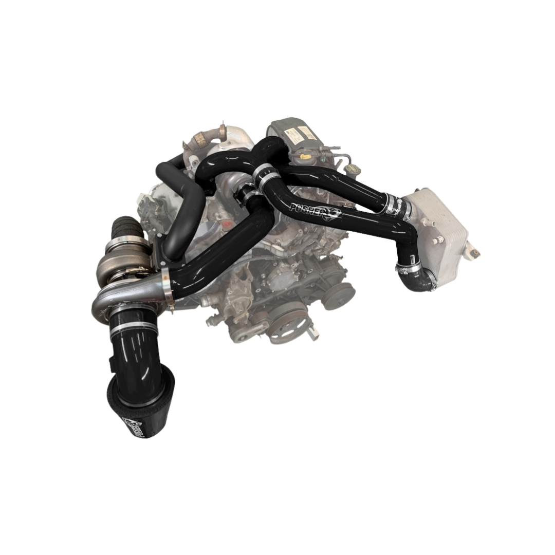 2017-2019 Ford 6.7L Powerstroke Pusher F5 Compound Turbo & Full Intake ...