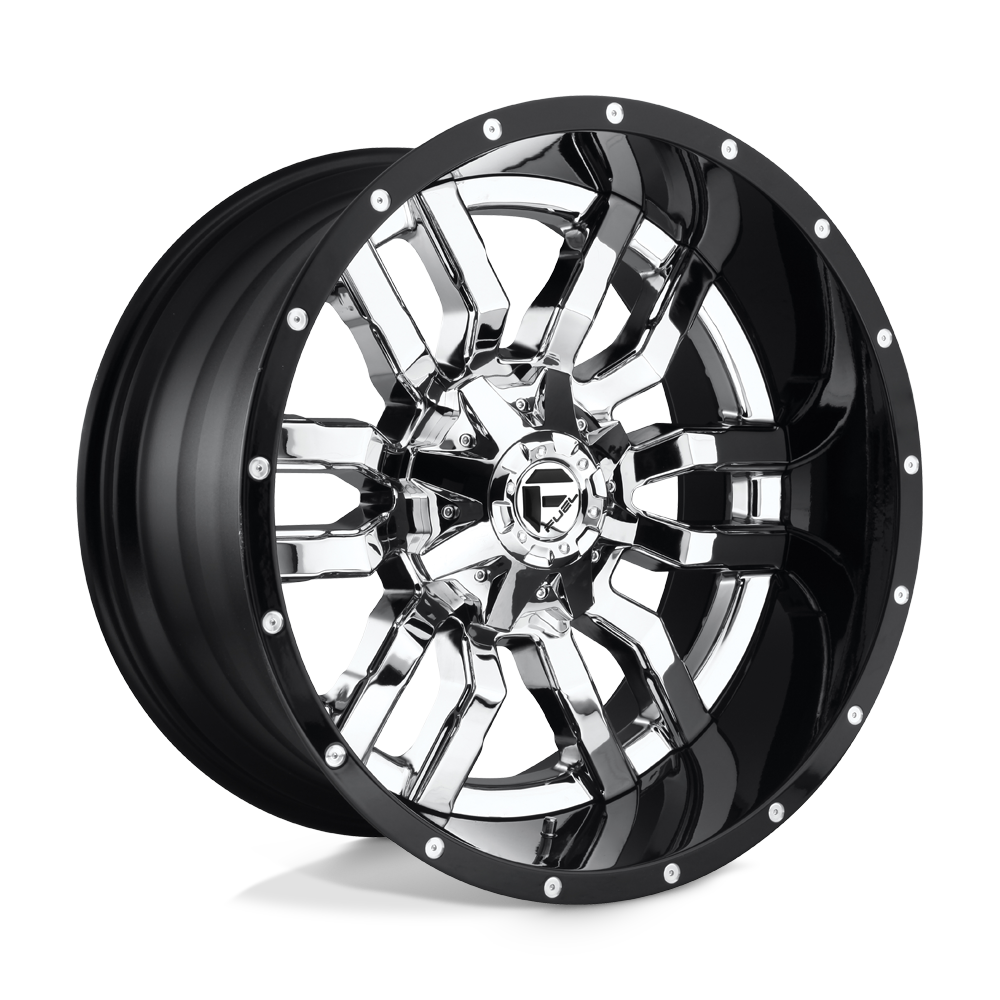 Fuel 2PC D270 SLEDGE - Chrome Plated Gloss Black Lip
