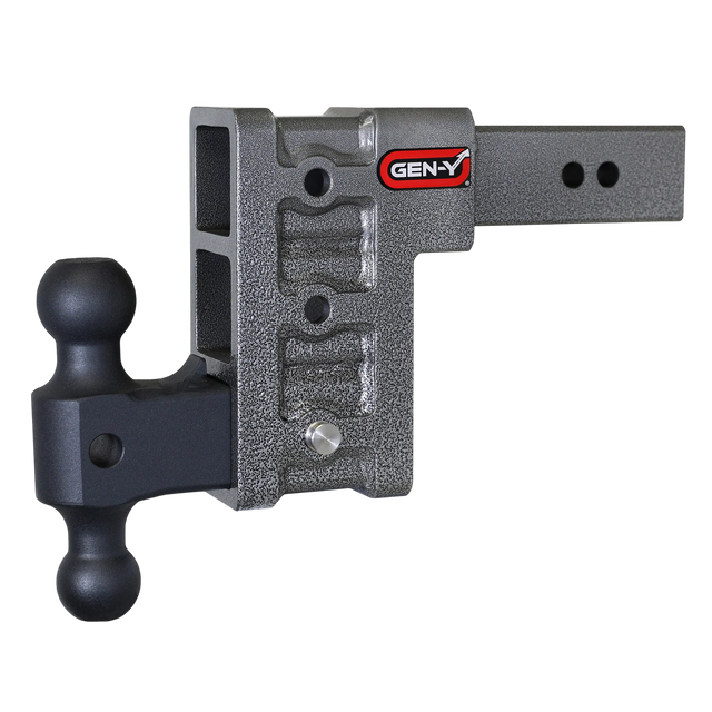 Gen-Y Mega-Duty 21K 6" Drop Hitch 2.5" Shank Dual-Ball Mount (GH-613 ...