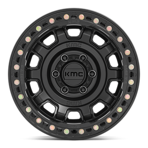 KMC KM236 TANK BEADLOCK - Satin Black