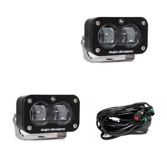 2023-2026 Ford 6.7L Power Stroke Front Fog Light Kit - Baja Designs Pr