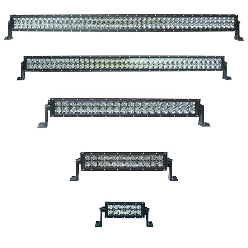 Universal 6"-30" DRC Silver Ops CREE LED Dual Row Light Bar (10-10024)