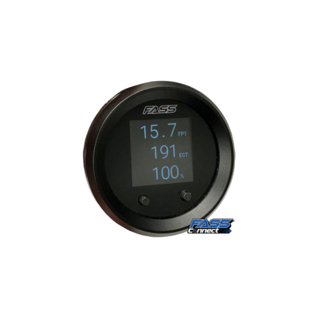 Universal 2-1/16” FASS Connect Digital Gauge (FC1000R) – Dirty Diesel ...